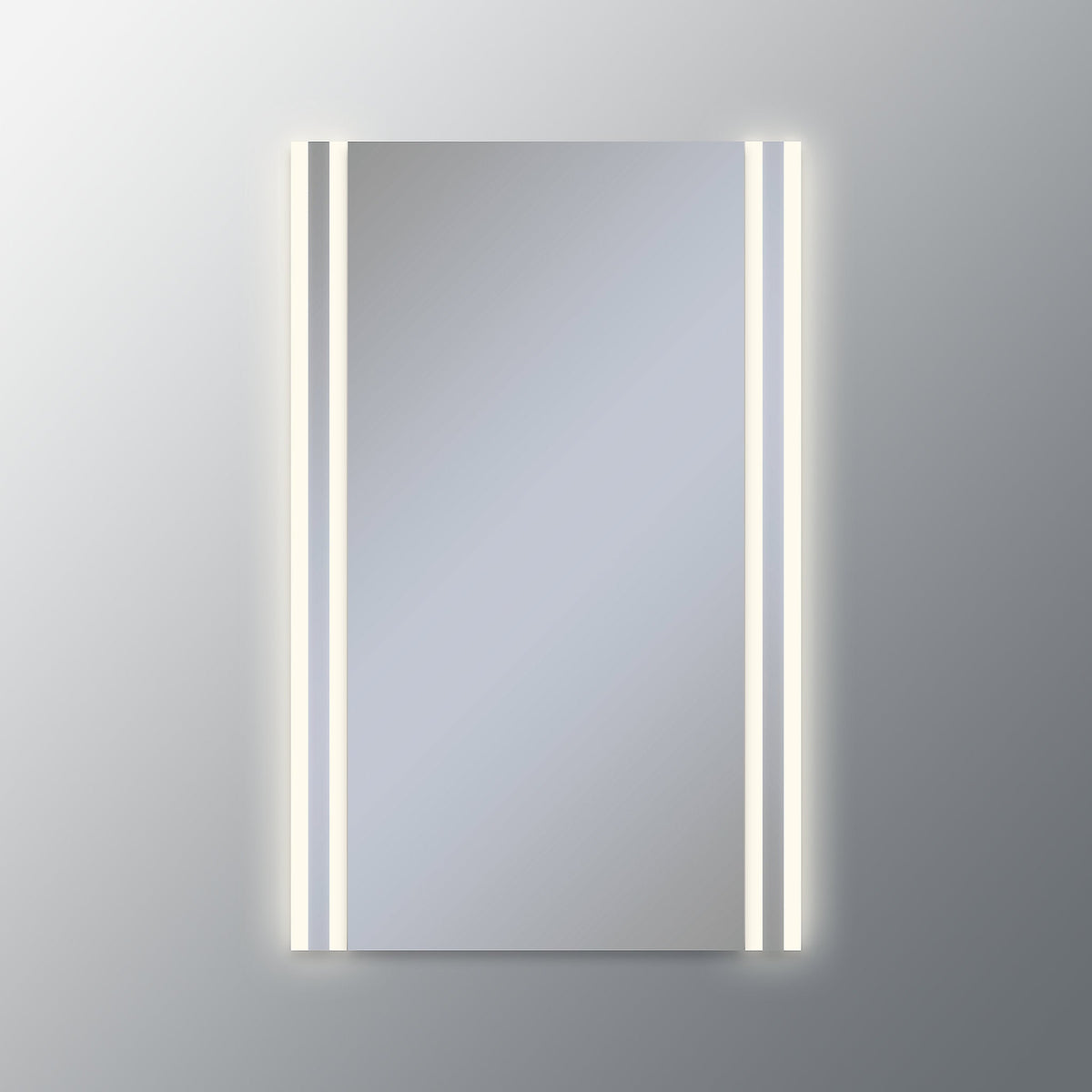 robern GLB40ULSS3D Vesper Vertical Lighting, 2-3/4" x 40" x 4-5/8 ...