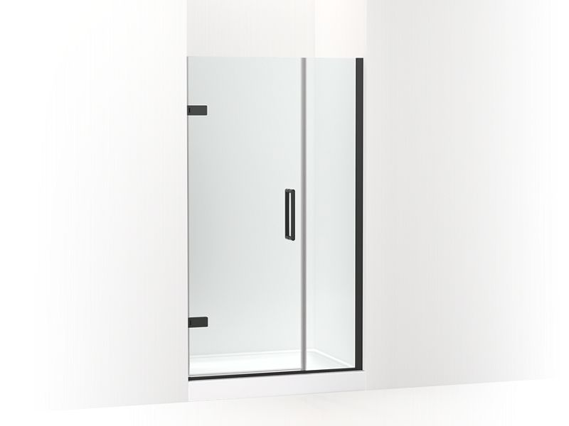 KOHLER Composed Frameless pivot shower door, 71-9/16" H x 39-5/8 - 40-3 ...